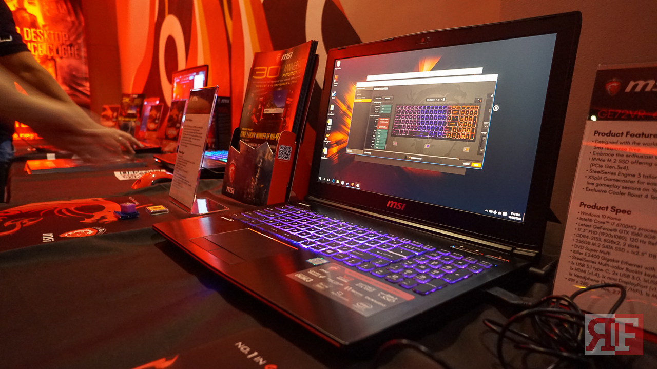 MSI 30th Anniversary and Nvidia GTX 10 Series Notebook Launch Event ...