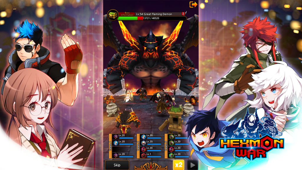 Pre-Register to Play Hexmon War - The Reimaru Files