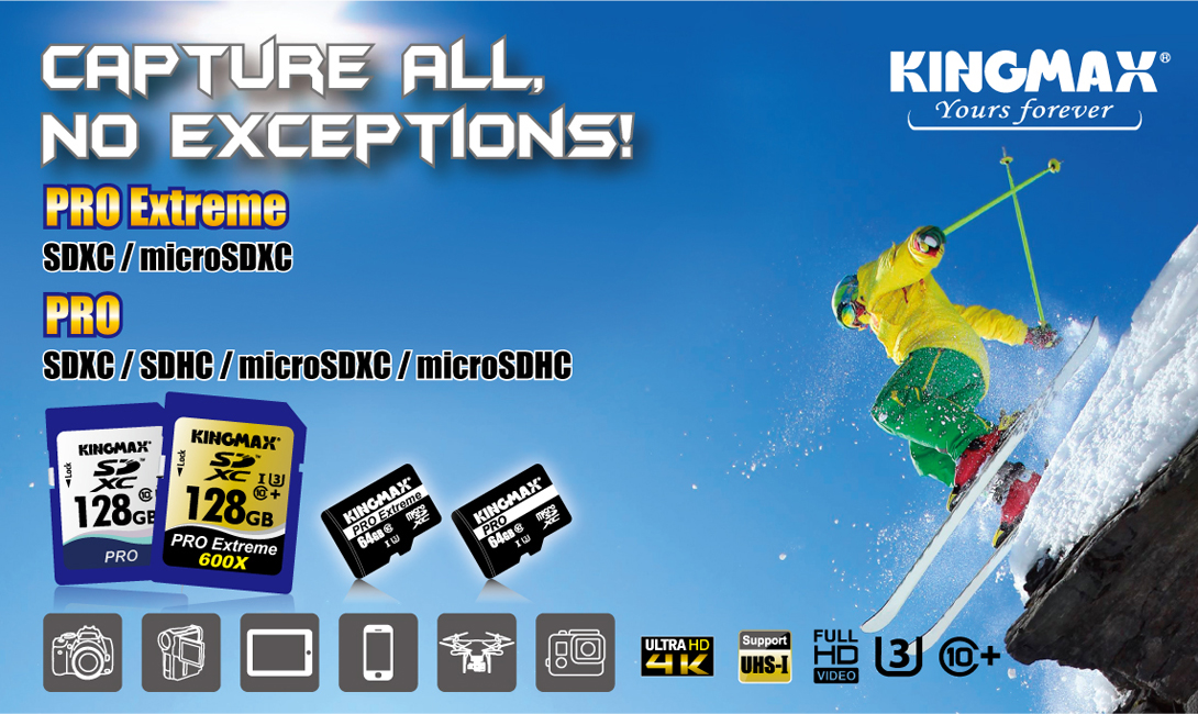 KINGMAX launches ultra-high-speed, high-capacity SD/MicroSD memory card