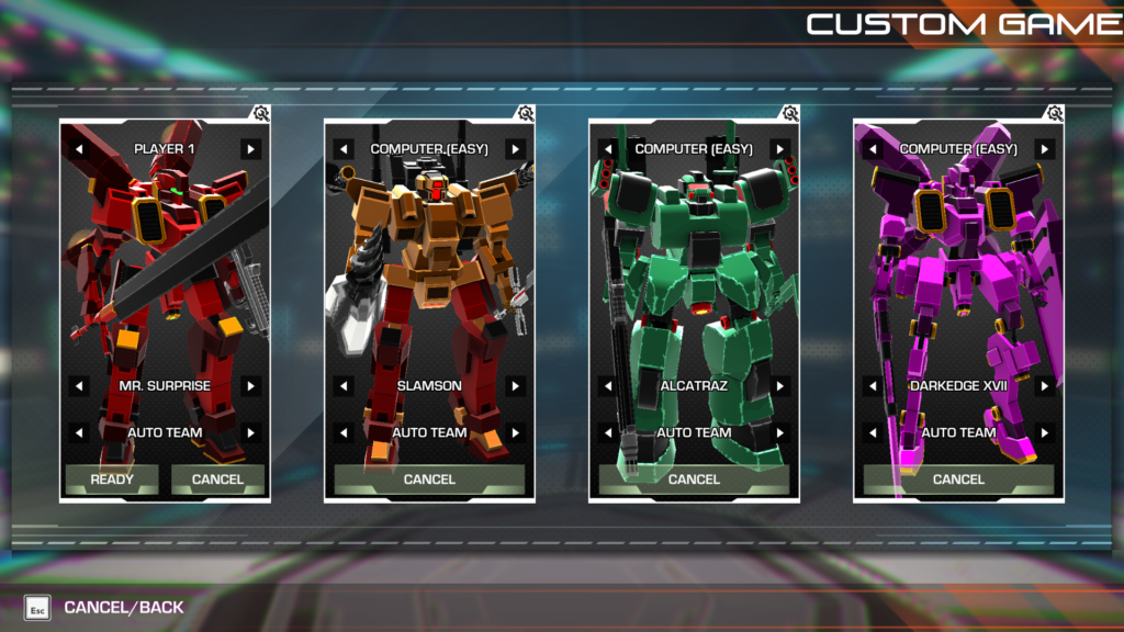 Garrison: Archangel is a robot fighting game created by our local guys ...