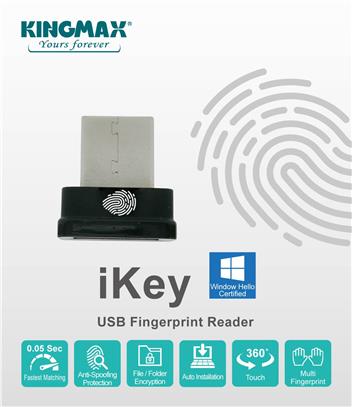 KINGMAX Introduces the New iKey- Tiny USB Fingerprint Reader - The ...