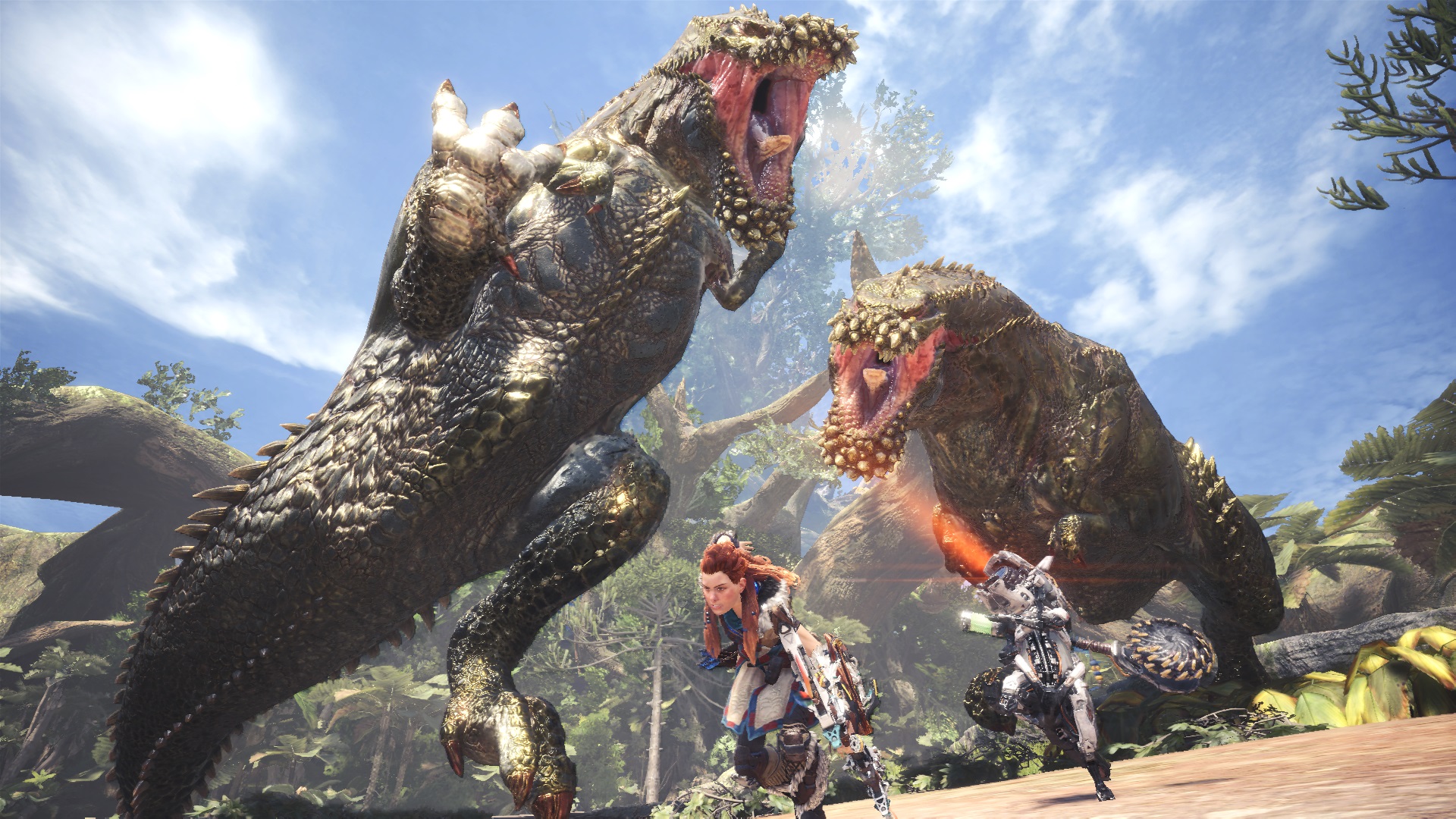 A New Horizon Zero Dawn Event for Monster Hunter World is now Available