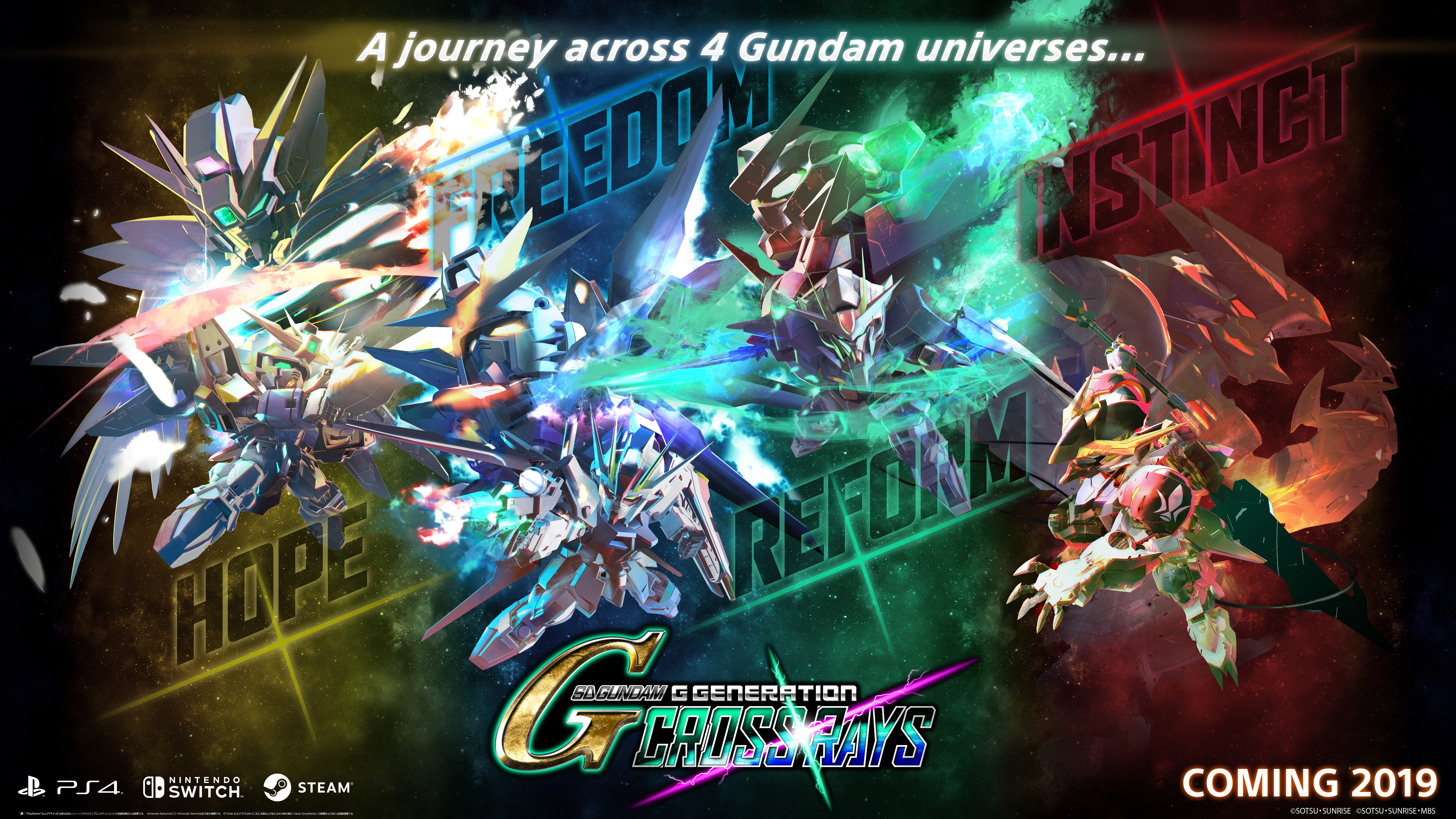 SD Gundam G Generation Cross Rays Announced!