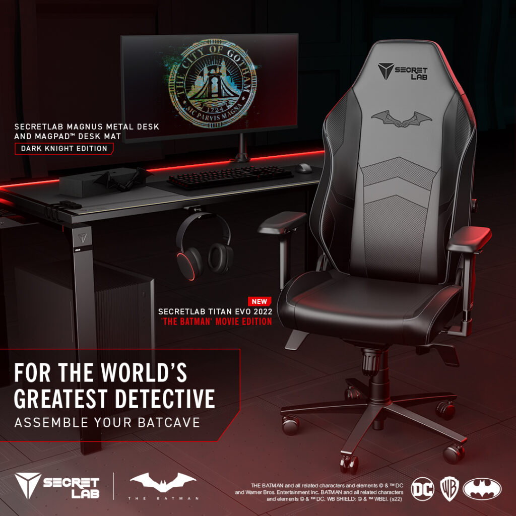 All-New Batman Chair Joins The Secretlab DC Collection - The Reimaru Files