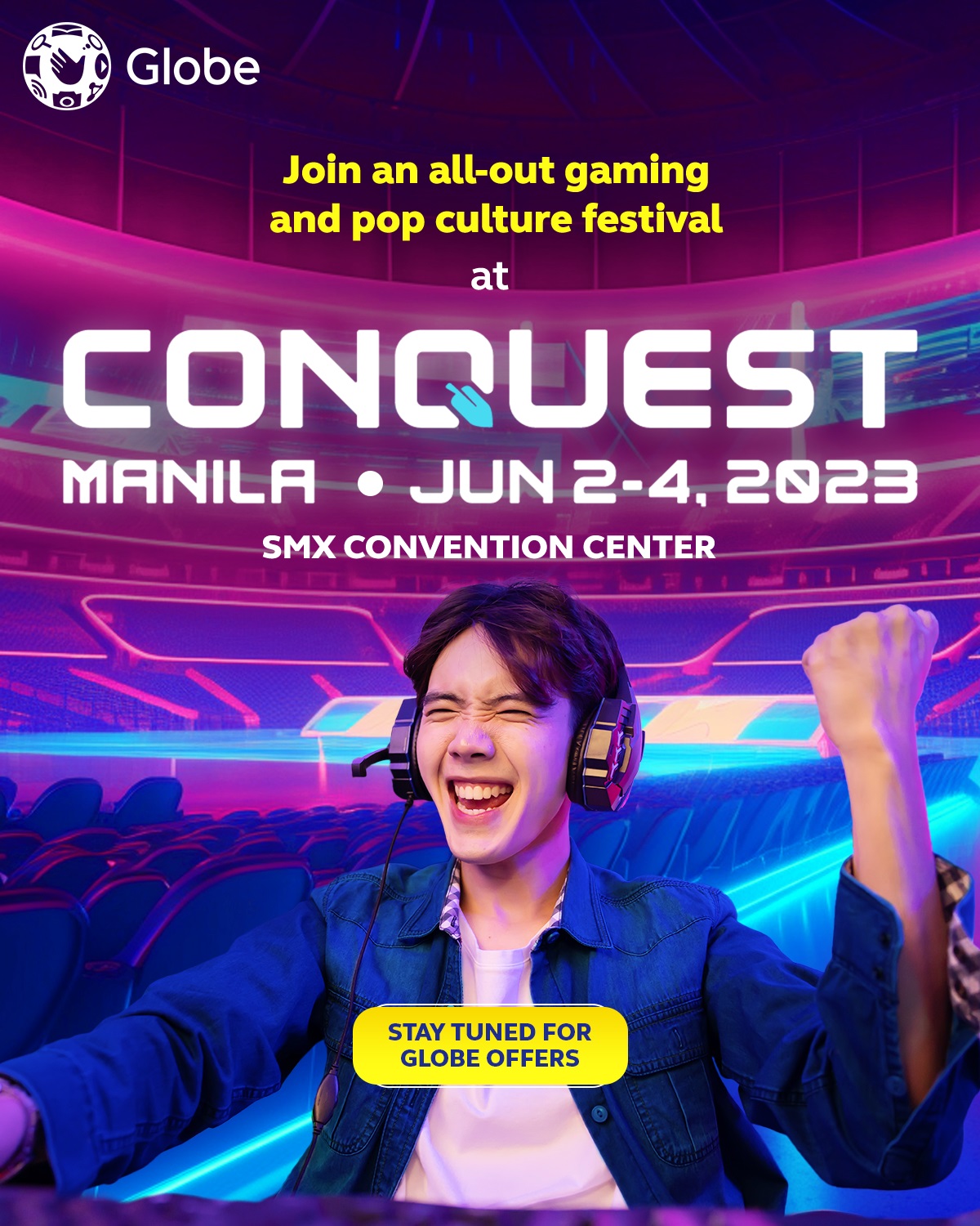 Globe cements partnership with AcadArena, kicks it off with CONQuest 2023 - The Reimaru Files