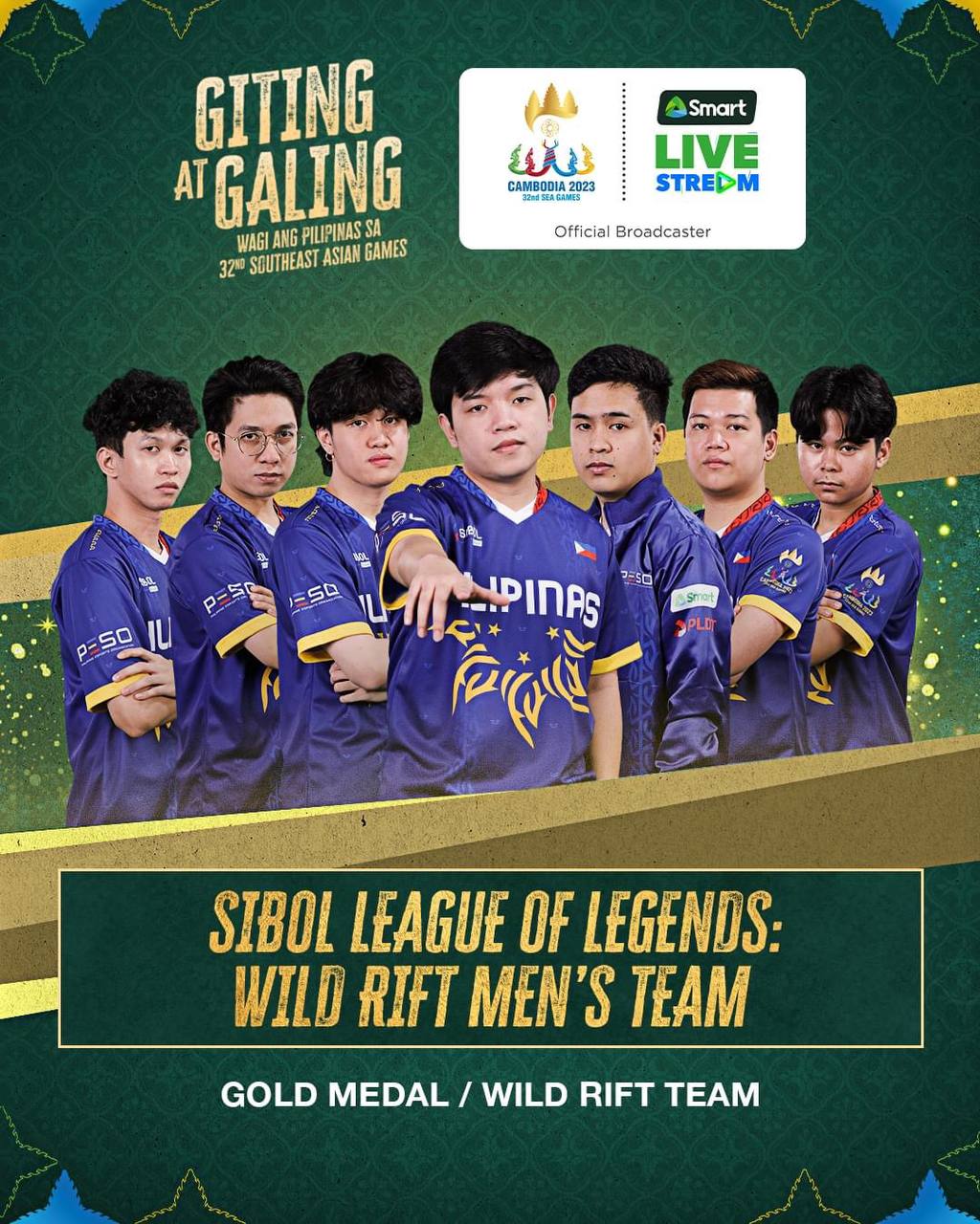 Smart supports SIBOL at the 32nd SEA Games as team scores first team ...