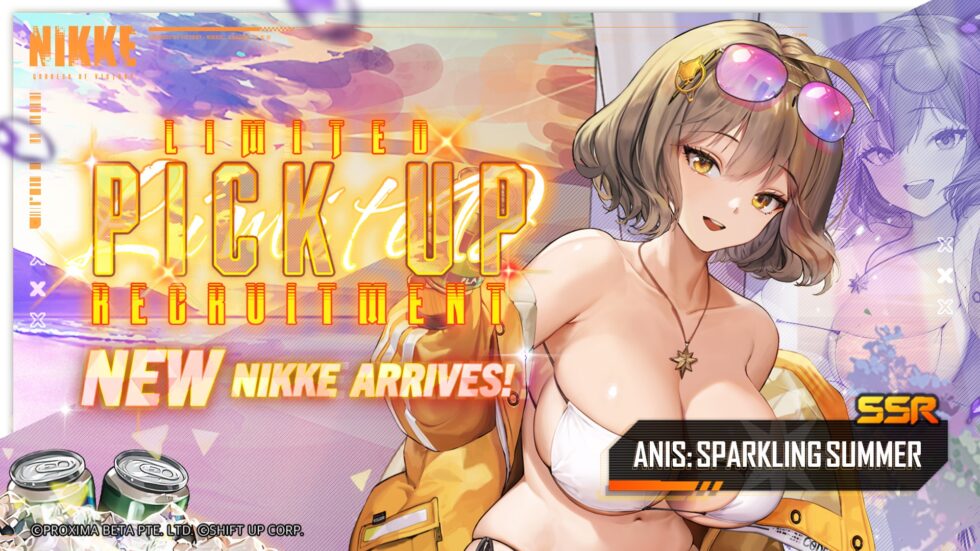 Anis and Helm Join the Summer Fun in GODDESS of VICTORY: NIKKE - The Reimaru Files
