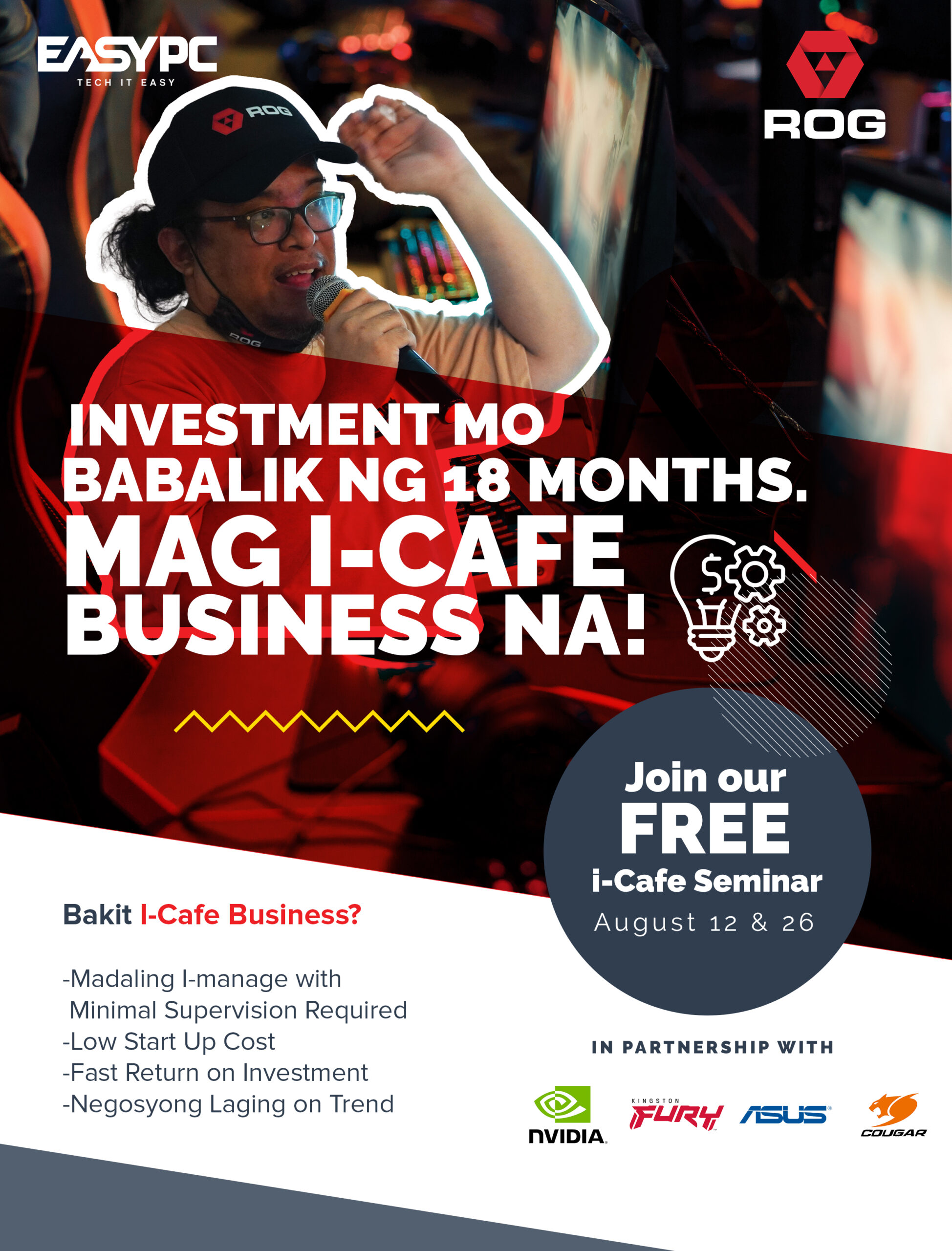 EasyPC & ROG Philippines Team Up to Launch Their iCafe Seminar Program ...