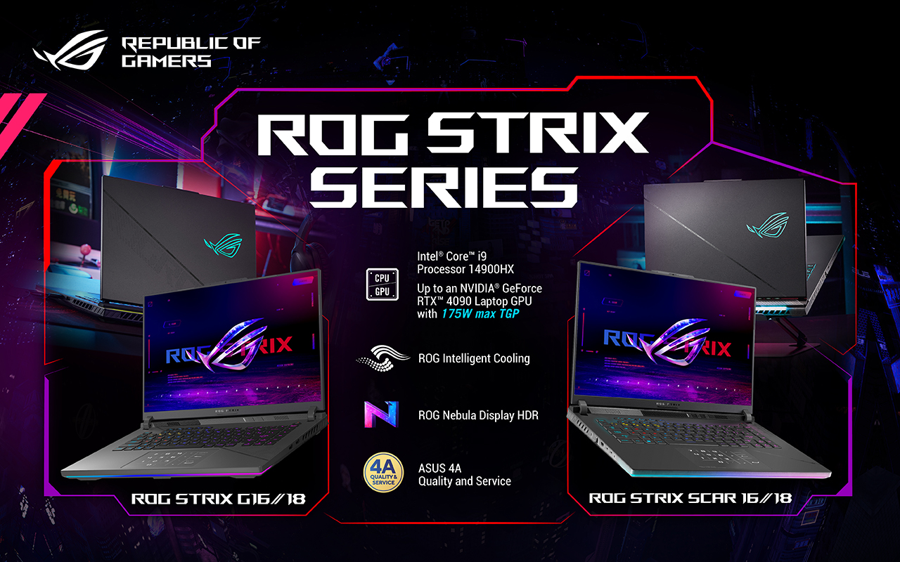 Asus Highlights the 14th Gen Intel Powered ROG Strix Laptops - The ...