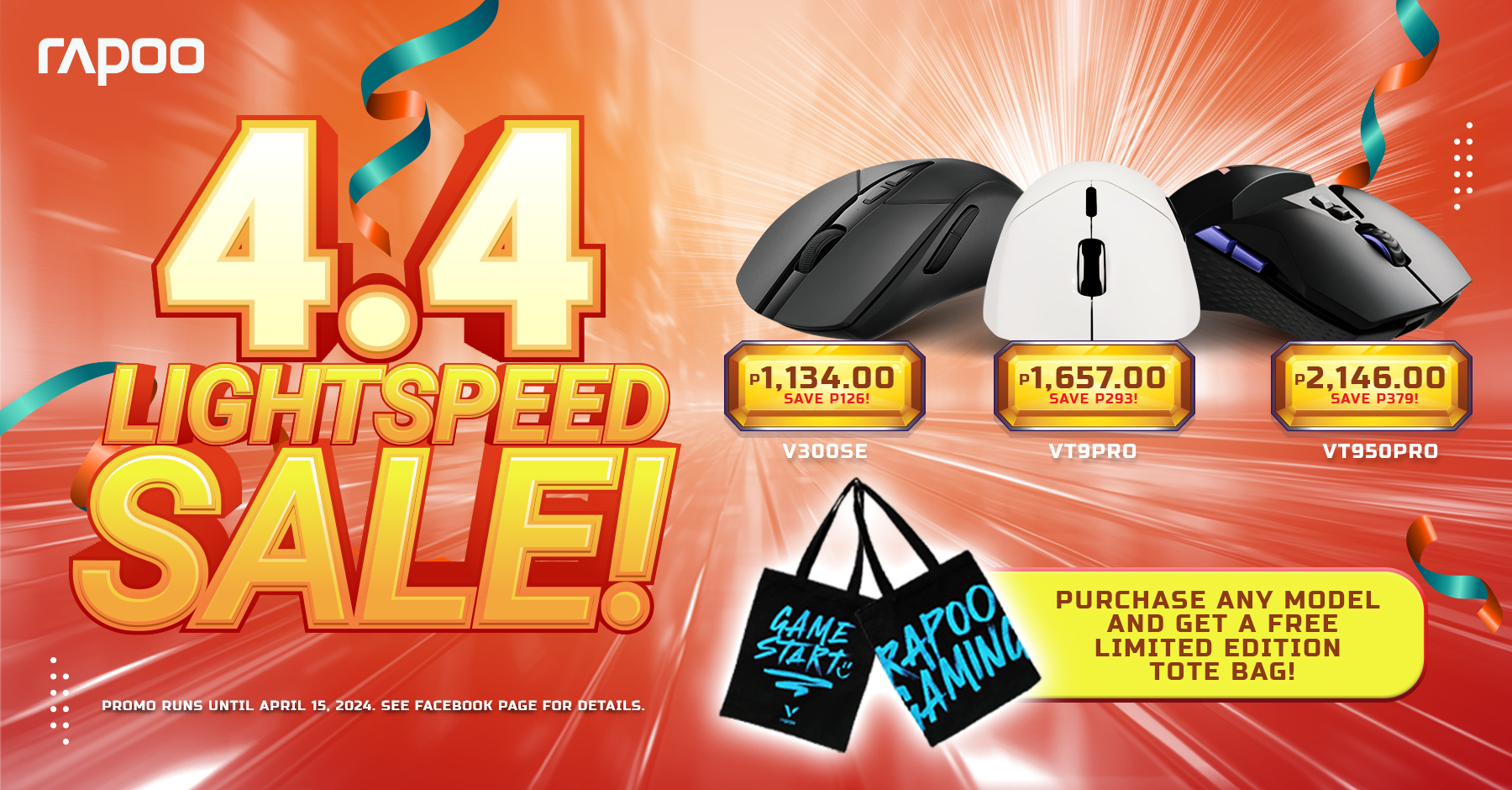 Lightspeed Play with RAPOO's Newest Gaming Mice - The Reimaru Files