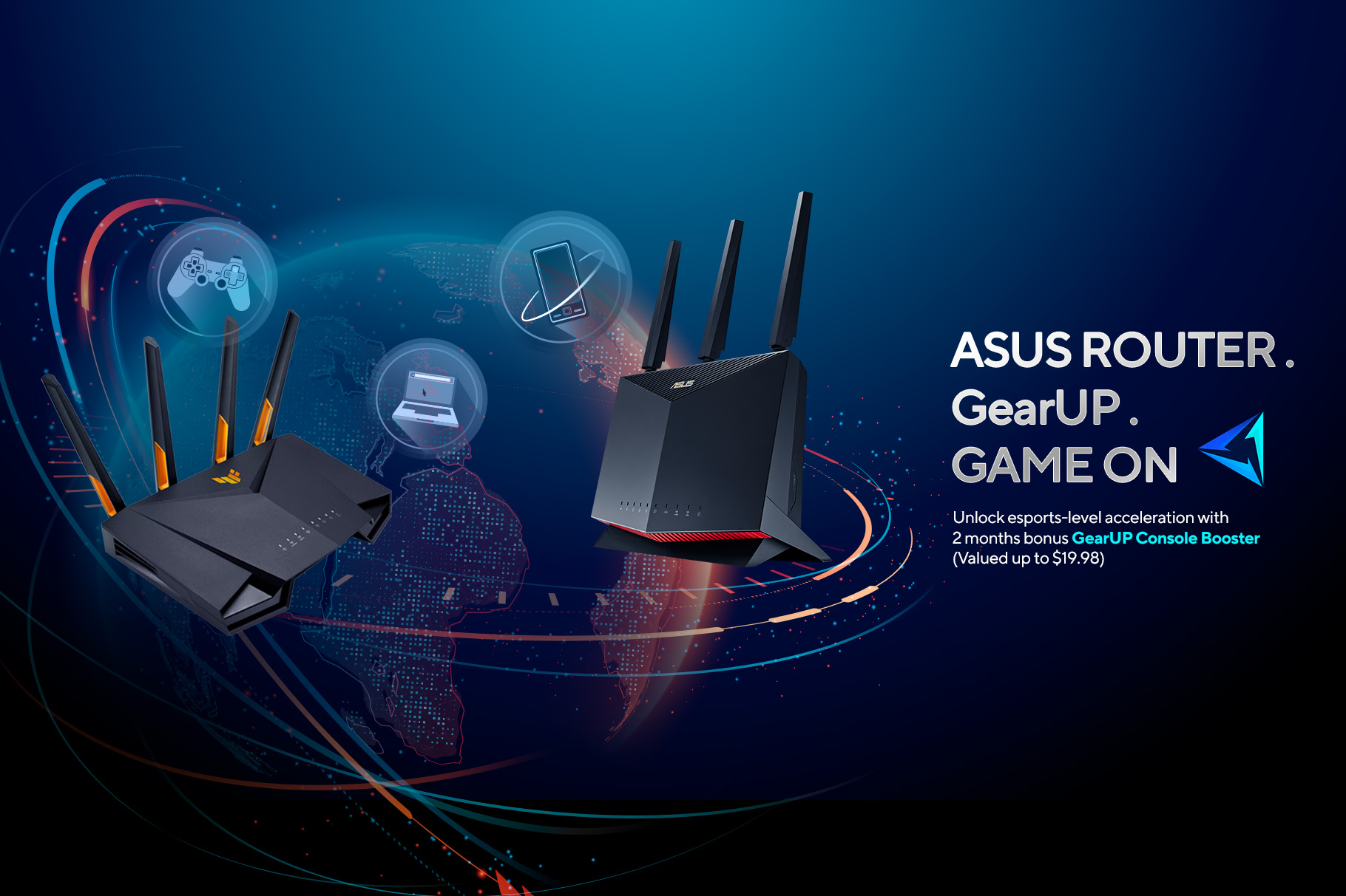 ASUS Unveils GearUP Console Booster Bundle for Selected Routers in Asia Pacific - The Reimaru Files