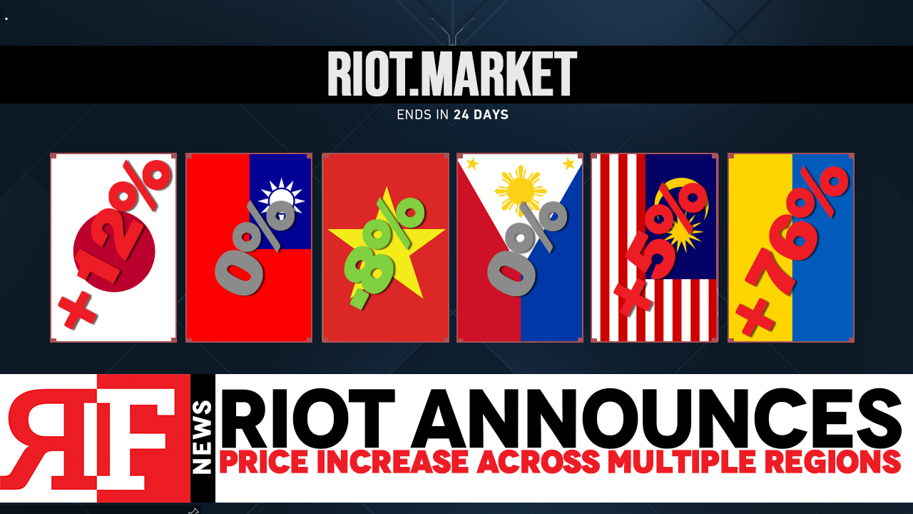 Riot Games Announces Price Increase Across Multiple Regions - The ...