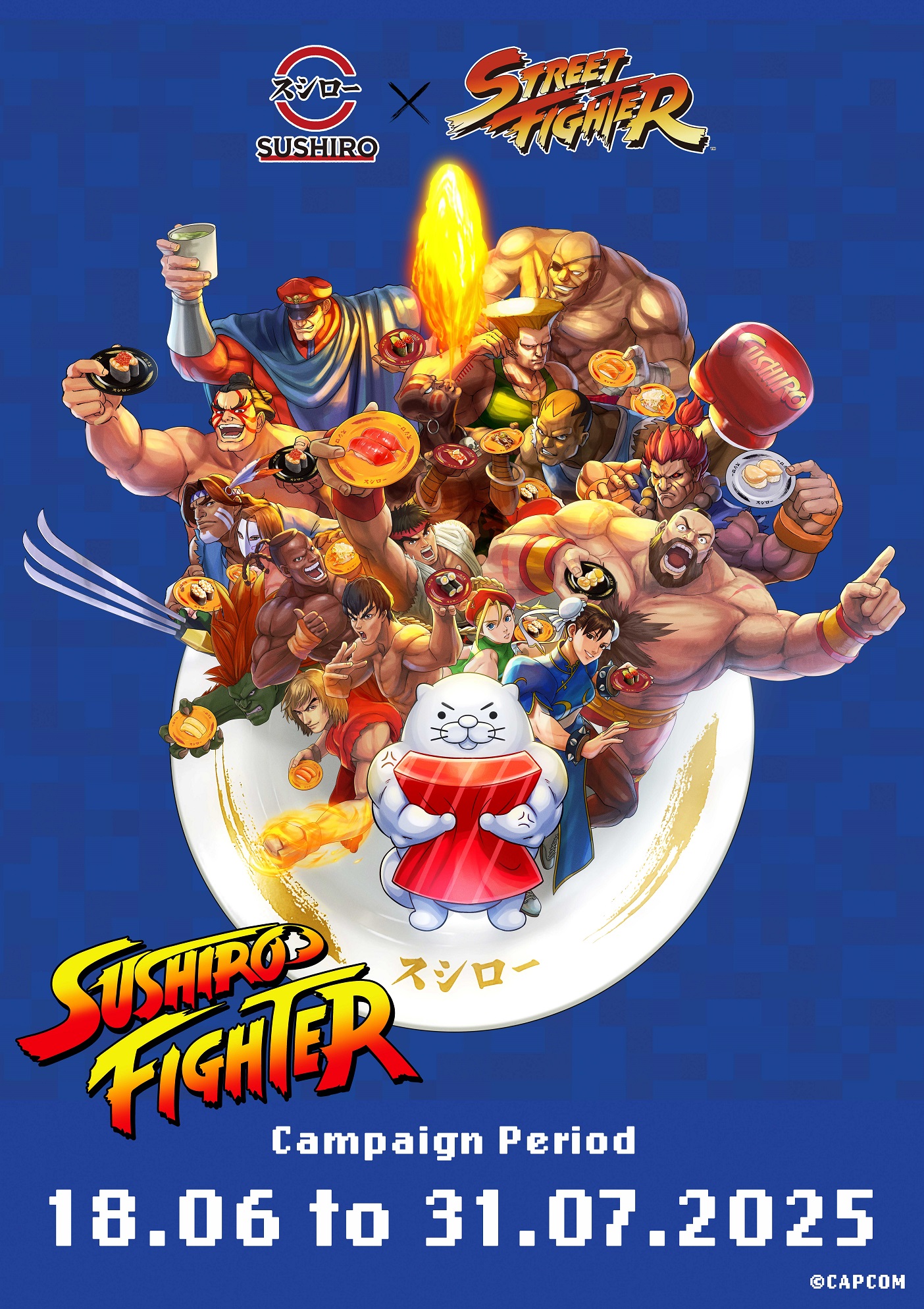 Street Fighter Teams Up with SUSHIRO Singapore to Celebrate the Game’s ...